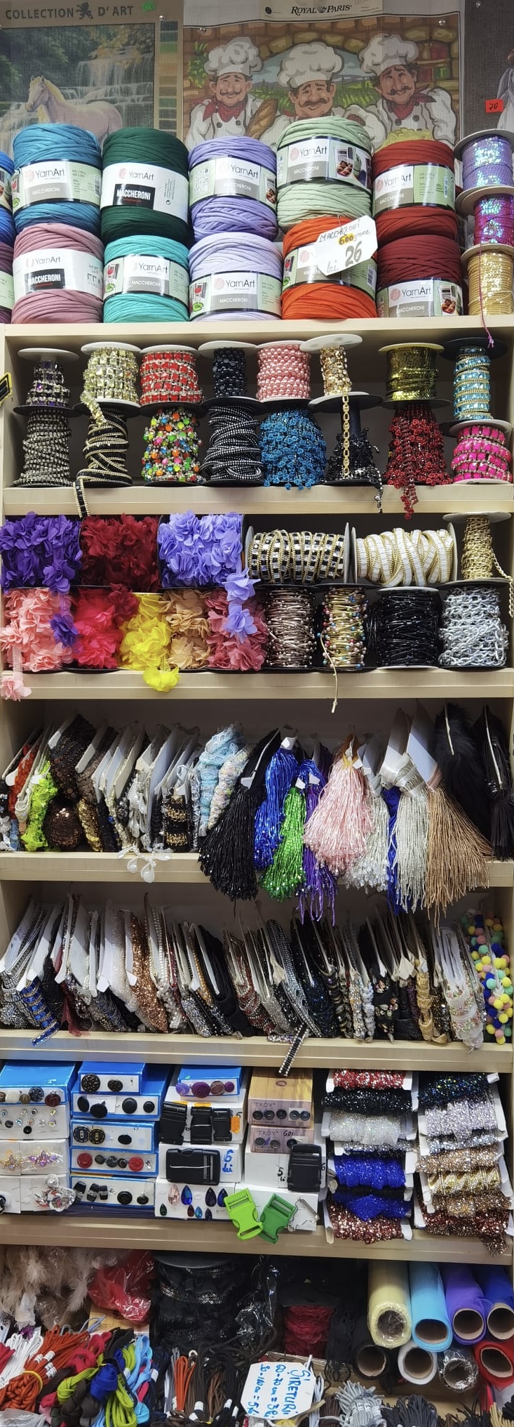 Tesaturi Mercerie Galanterie – Bucur Obor